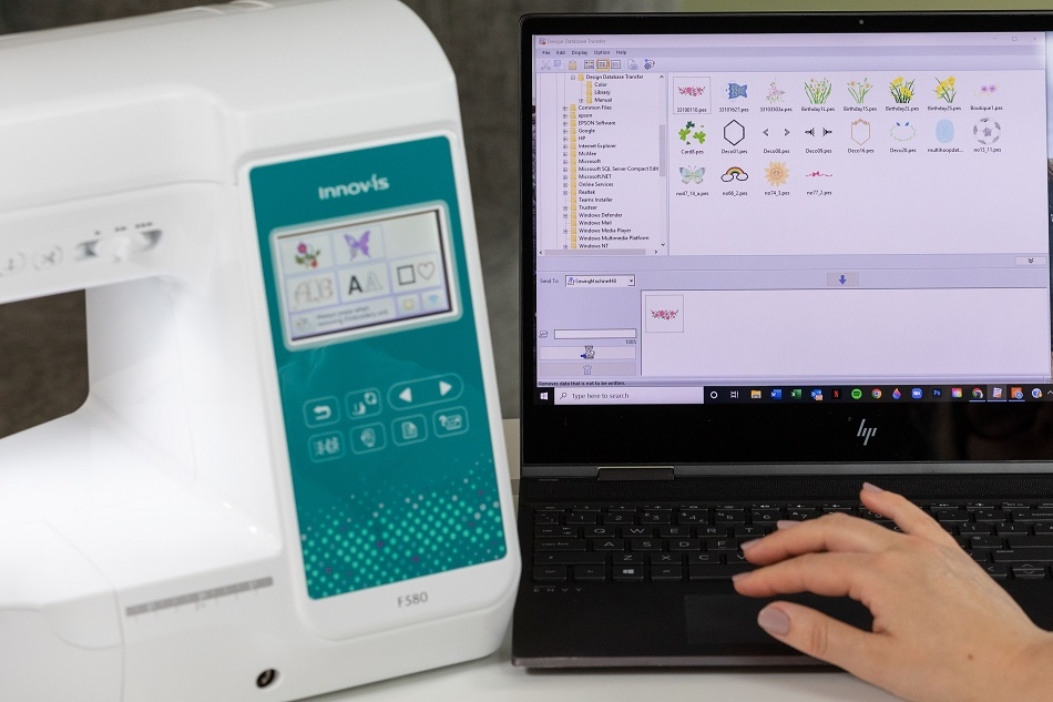 Innov-is F580 sy-, quilt- og broderimaskin | Brothersy, symaskiner, broderingsmaskiner ...